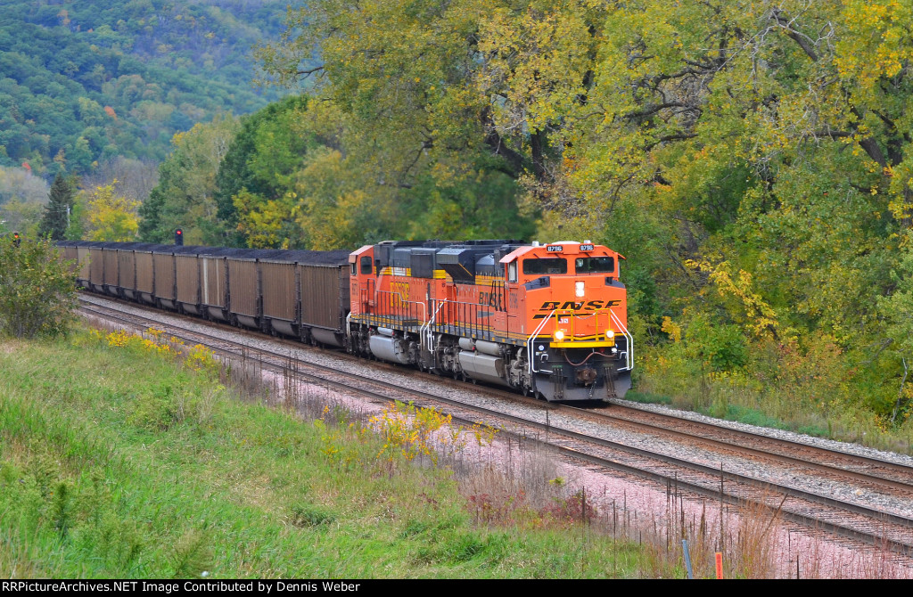 BNSF 8796, CP's River Sub.